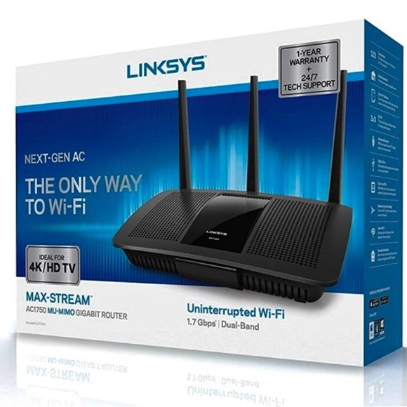 Linksys | Networking | Linksys Wifi Router Maxstream Ac75 Mumimo ...